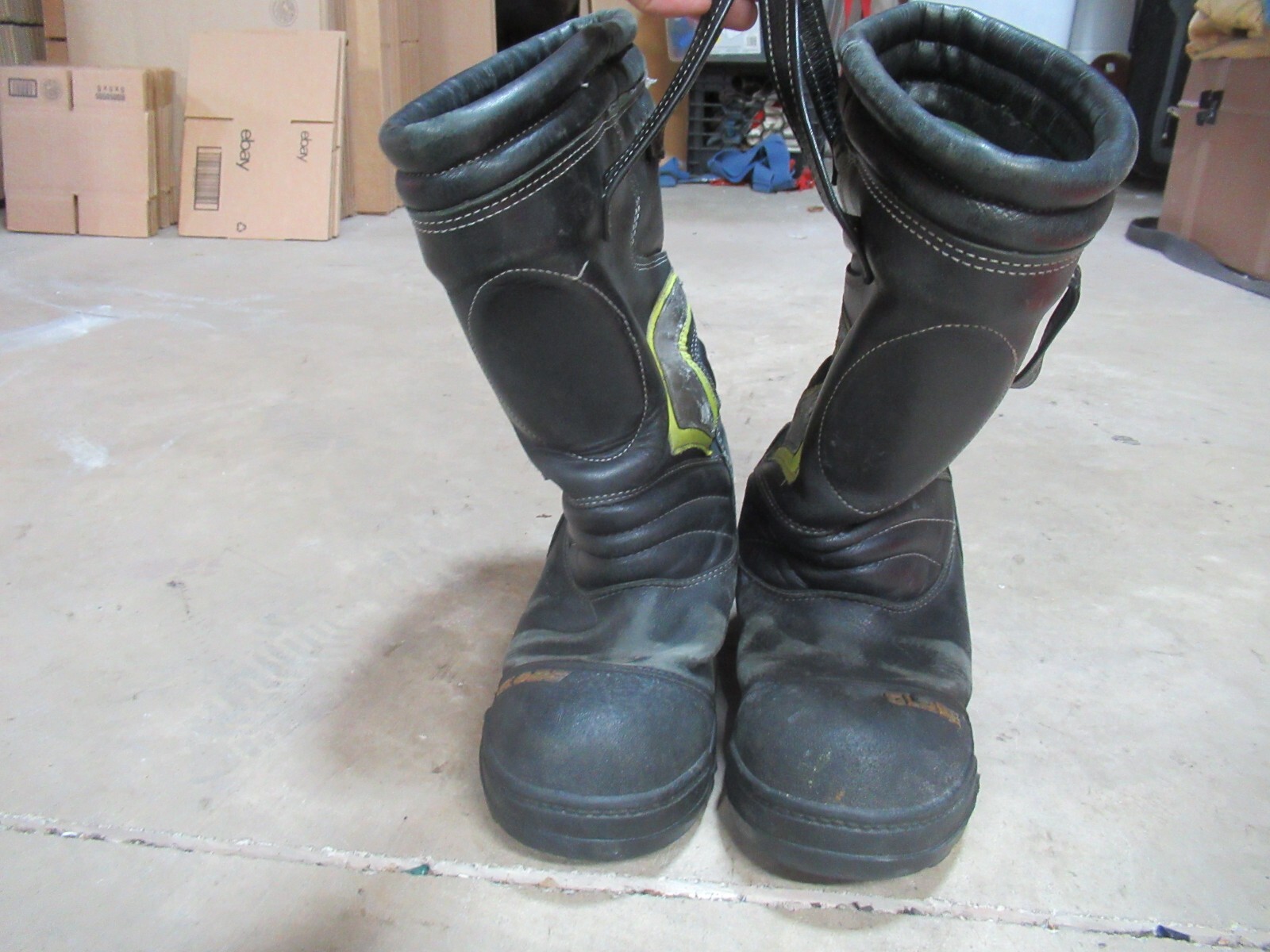 Globe LEATHER 8M Structural Pull-On Fire Fighter Boot… - Gem
