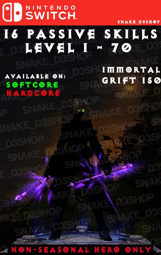 Diablo 3 - Nintendo Switch - Fully Primal Modded Set - Wizard - Tal ...