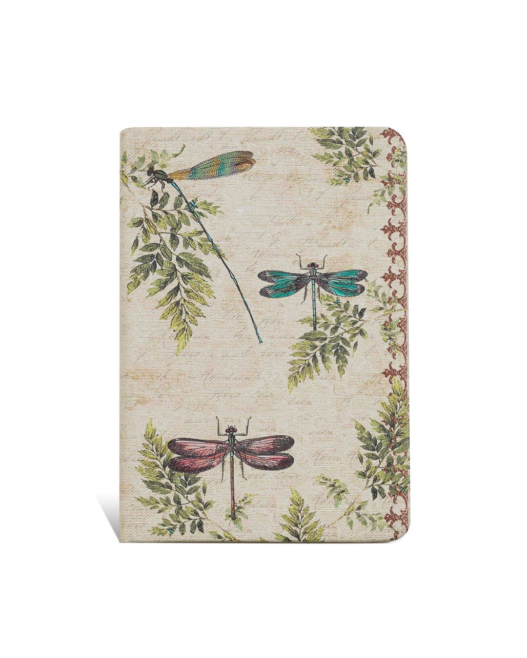 Handcraft Dragonfly (8x6 Inch) Vegan Leather Notebook Journal Diary ...