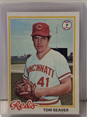1978 Topps #450 Tom Seaver Cincinnati Reds Baseball Card | eBay