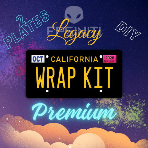 LEGACY California Plate Wrap DIY Kit | eBay