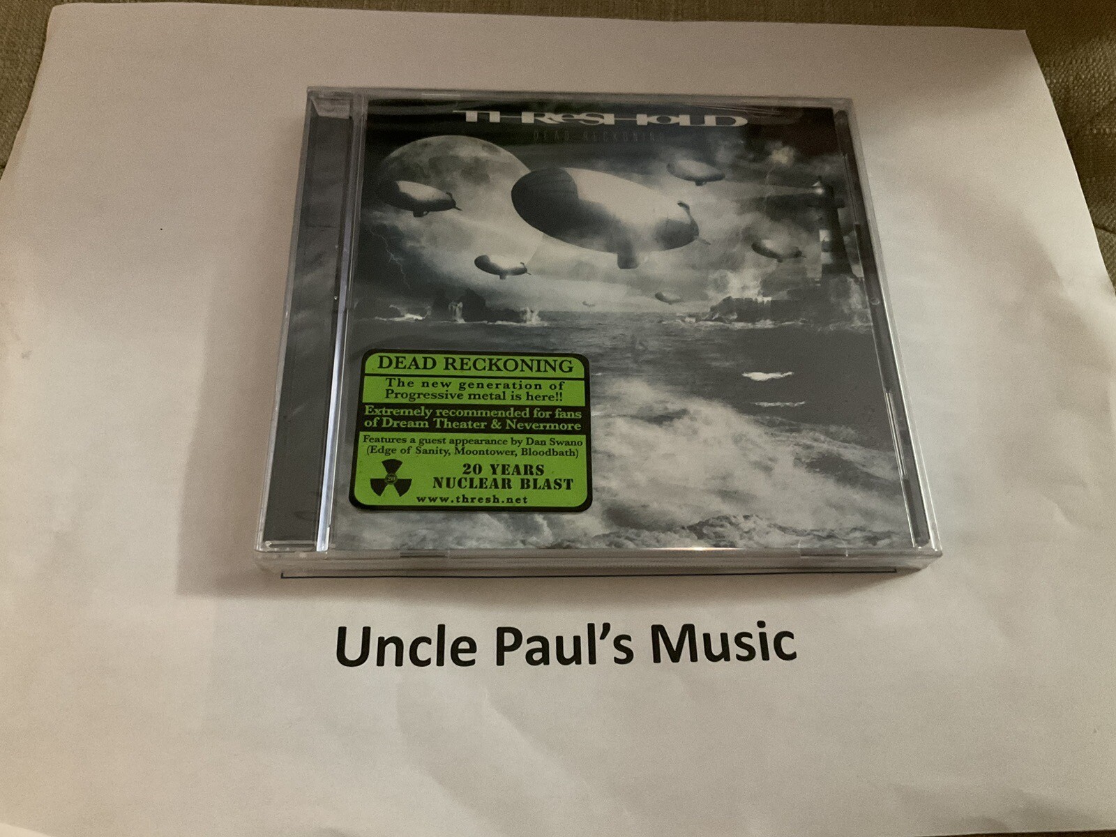 Dead Reckoning by Threshold (CD, Apr-2007, Nuclear Blast) for sale online | eBay