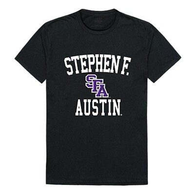 Stephen F Austin State University SFASU Black Tee T Shirt S - 2XL | eBay