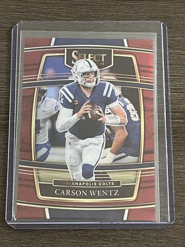 2021 Panini Select - Concourse Carson Wentz #16 Maroon Prizm /149 for ...