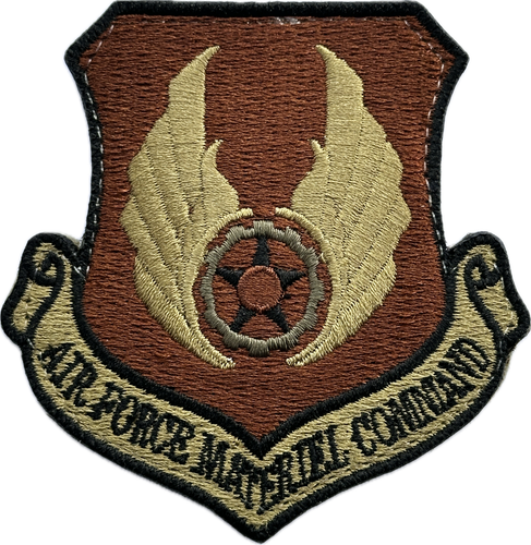 US Air Force USAF Afmc Material Command Multicam Uniform Touch Fastener ...