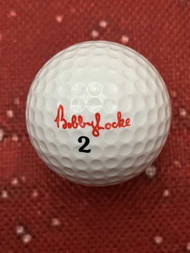 Vintage Signature Golf Ball Bobby Locke Slazenger Free Shipping | eBay
