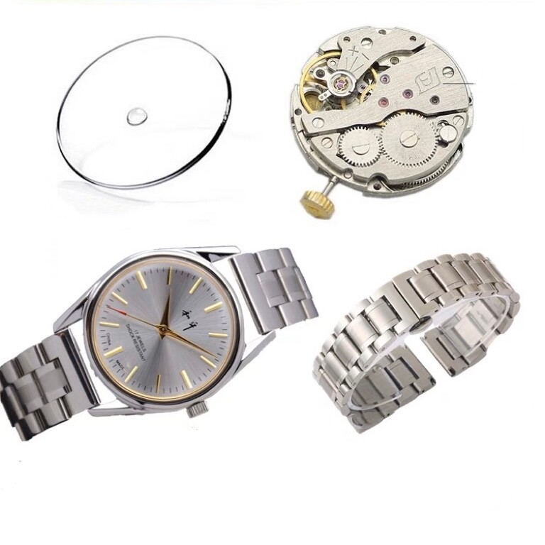 Shanghai Peace Stainless Steel Mechanical Manual Hand-Winding Watch | eBay