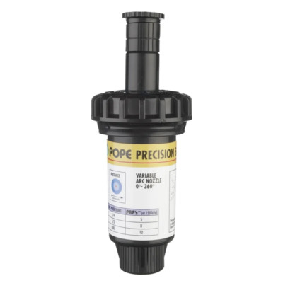 2x Pope Precision Spray Pop Up Sprinkler With Variable Arc Nozzle 50mm ...