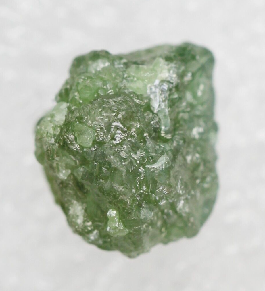 2.40 CT Rough Uncut Irregular Shape Raw Green Diamond For Wedding Ring ...