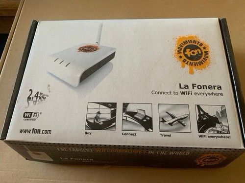 La Fonera FON2100B WiFi Wireless Router For FON Community | eBay