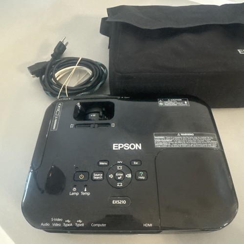 Epson EX5210 Projector - 11 Lamp Hours! H429A 2800 Lumens 3LCD WORKING ...