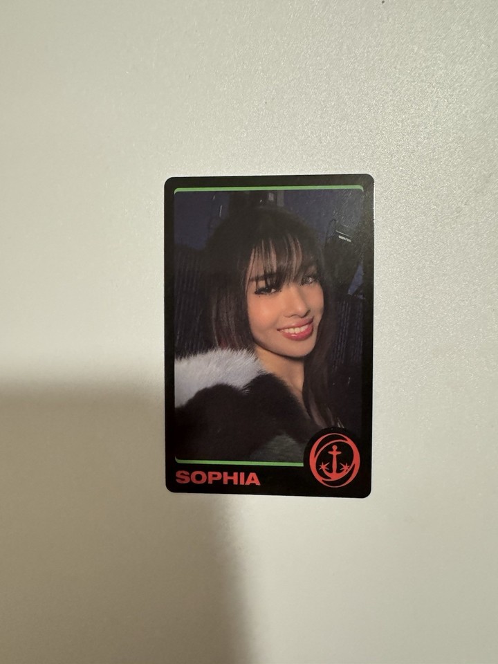 KATSEYE SOPHIA BEAUTIFUL CHAOS VINYL PHOTOCARD PC ALBUM KPOP GNARLY NEW ...