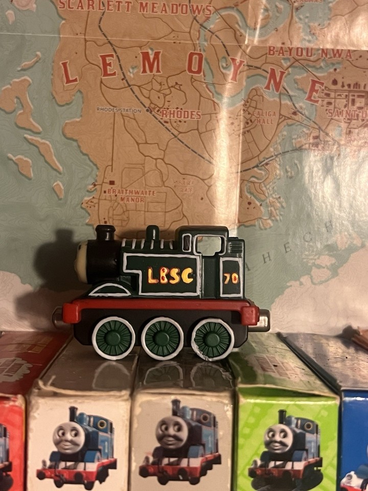 CUSTOM Take Along Green LBSC Origins Thomas From the Adventure Begins ...