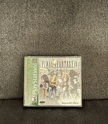 Final Fantasy IX PlayStation 1 Greatest Hits New Sealed RPG PS1 Square ...
