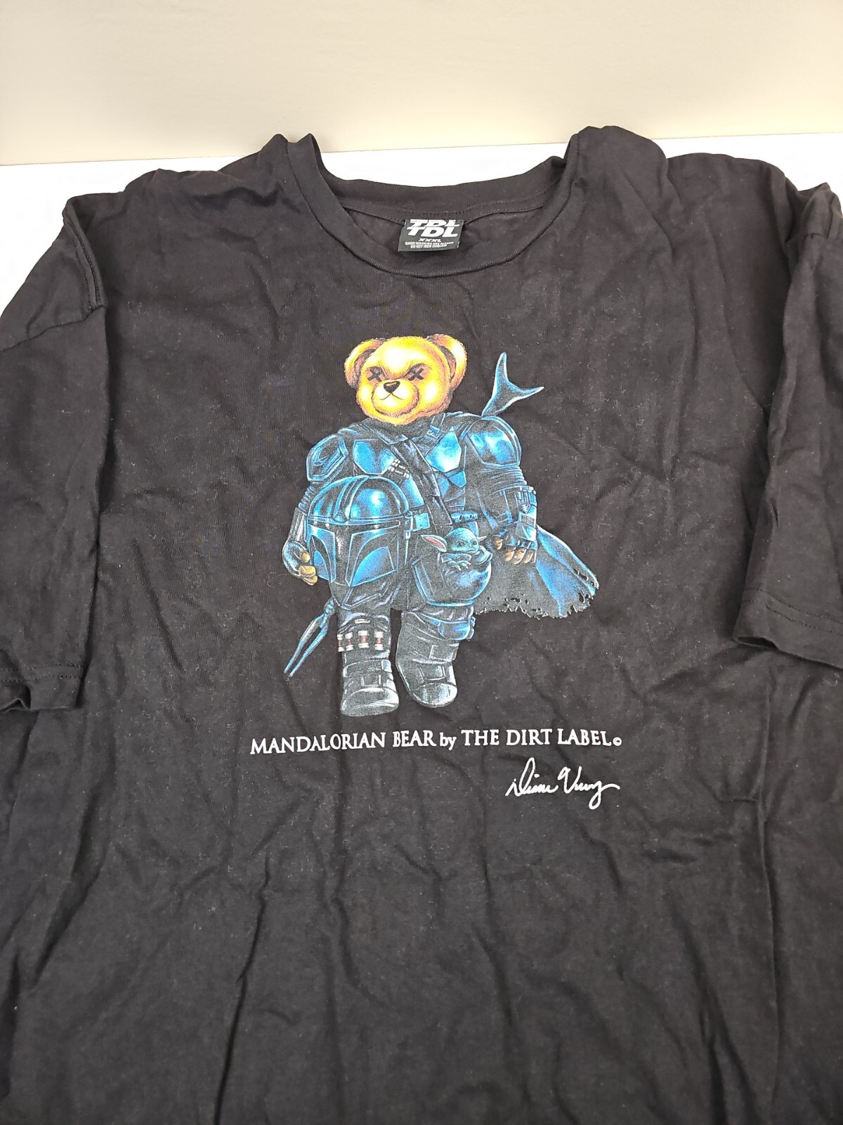 TDL The Dirt Label Mens Mandalorian Bear Star Wars Bl… - Gem