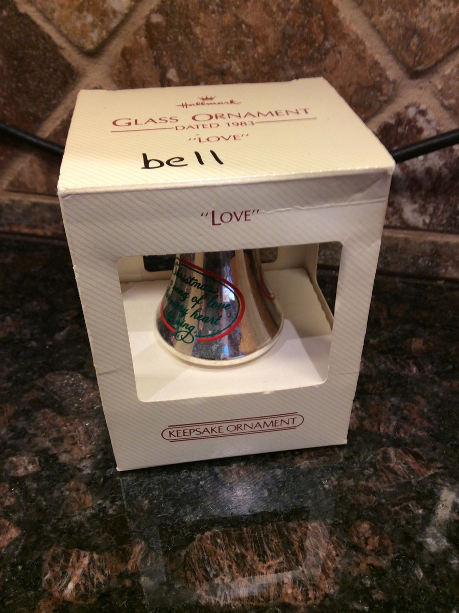 Silver Bell Hallmark Ornament