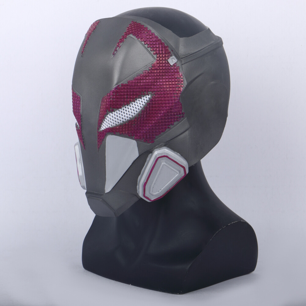 Cosplay Spiderman Across the Spider Verse Prowler Mask Superhero Party ...
