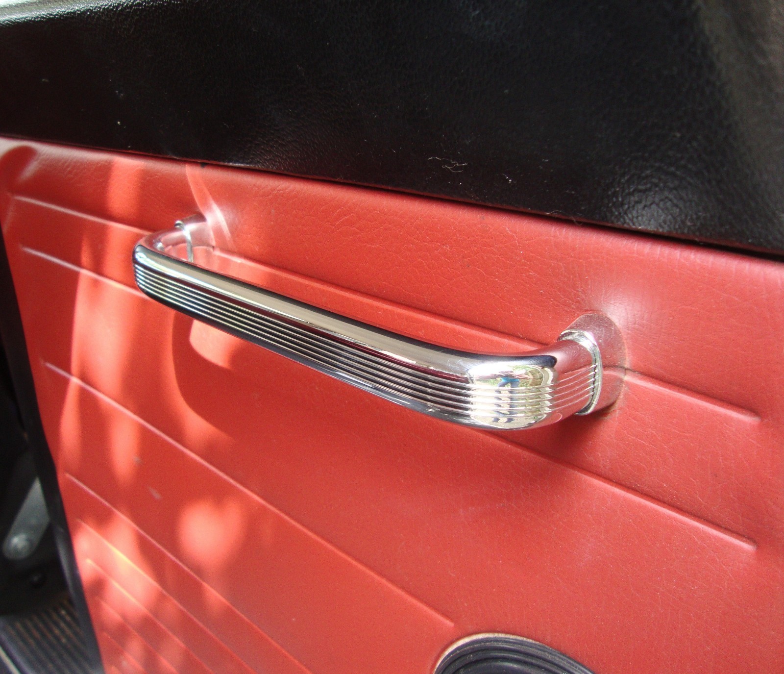 Dash Grab Handle CHROME for VW Splitscreen Deluxe aluminium Samba Bus ...