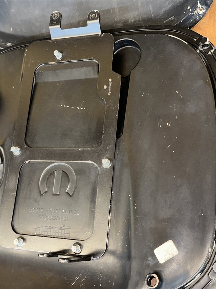 Genuine Mopar Plate 68233366AB/68233364AB Shaker Hood Scoop Come W/ One ...
