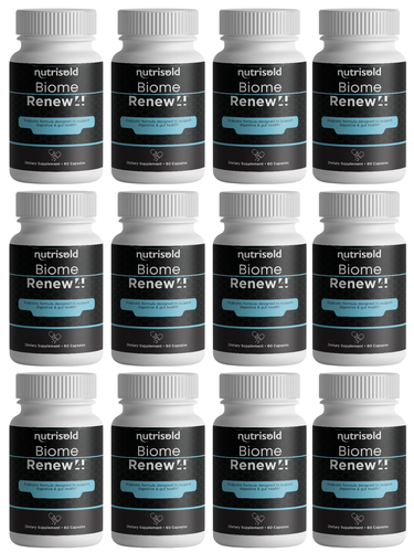 Biome Renew 4 Support Digestive & Gut Health 12 Bottles 720 Capsules | eBay