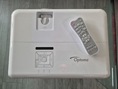 Optoma UHD40 DLP 4K Home Cinema Projector - White - hardly used ...