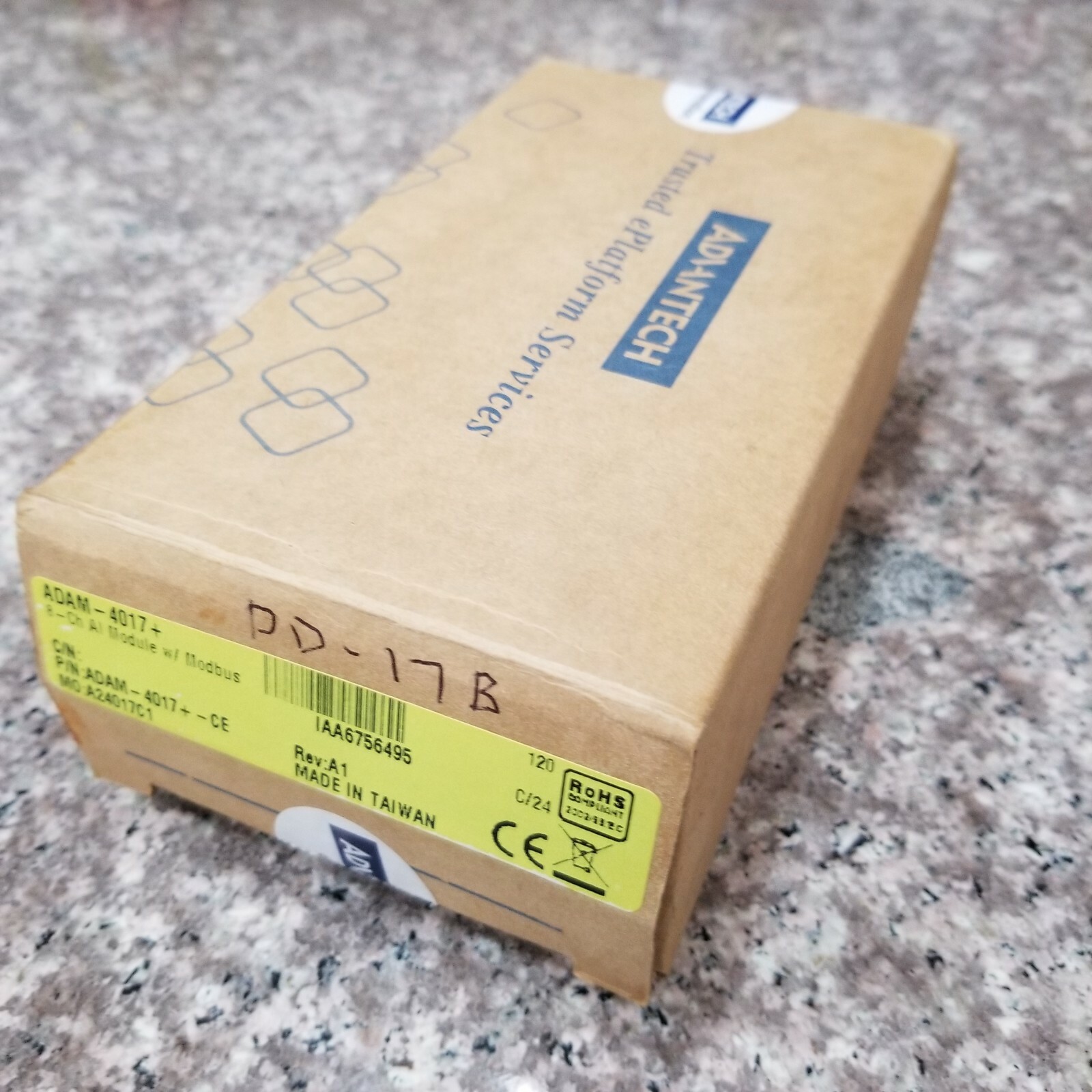 CIMScan PD-17B remote I/O Pod - Channel Volt/Current Input 8 Ch. AI ...