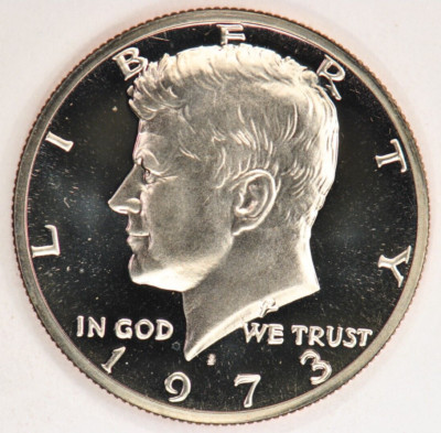 1973 S Kennedy Half Dollar Proof Frosty Coin 50C Ungraded A43 | eBay
