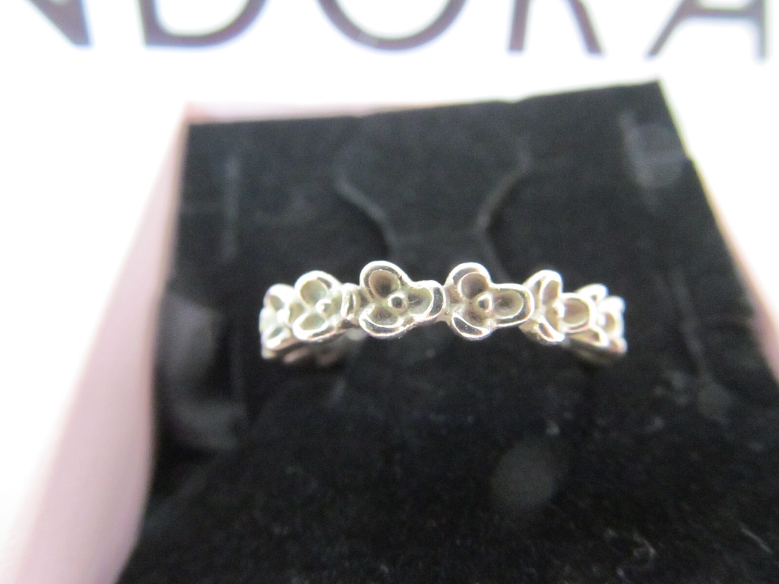 Retired Pandora Silver Floral Elegance Wanda's Garden… - Gem