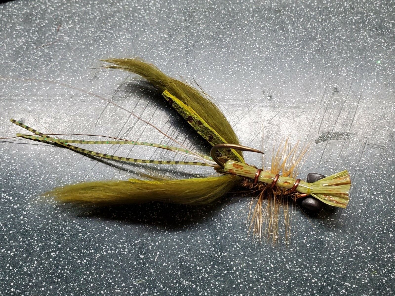 Crayfish Fly Fishing Flies (olive) | eBay