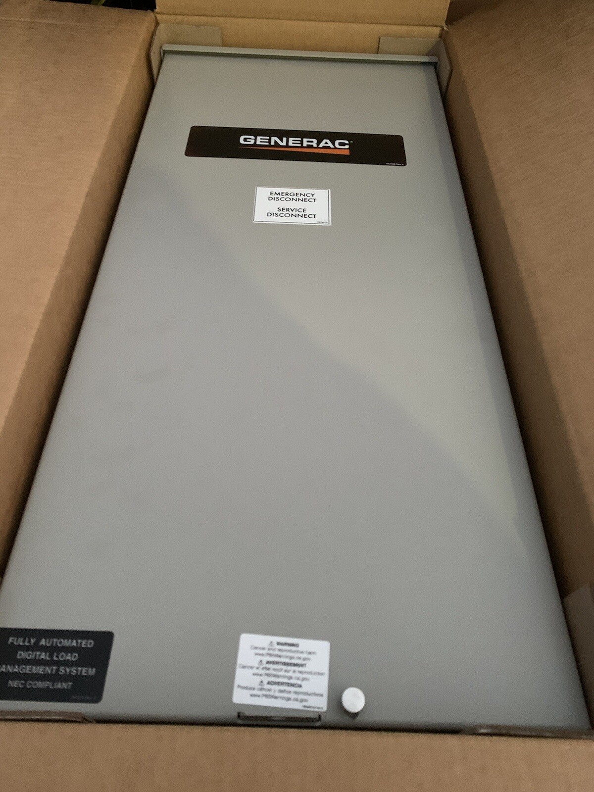 Generac RXSW200A3 200 Amp 240V Generator Automatic Transfer Switch NEW ...