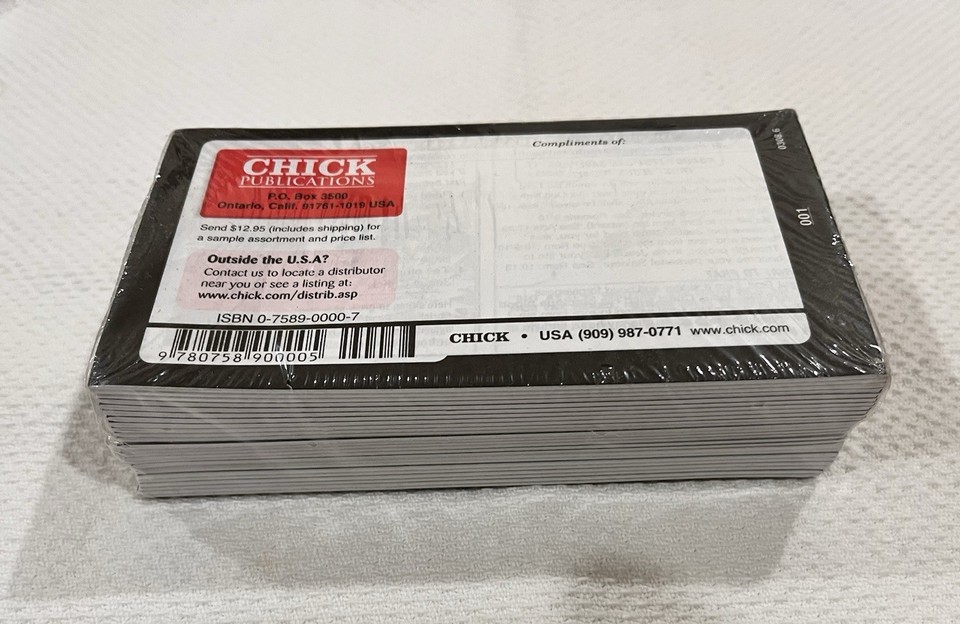 This Was Your Life | Gospel Tracts | Jack T Chick | English | Pack Of ...