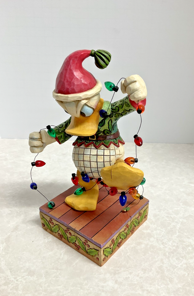 Disney / JIM SHORE - Donald Duck - "SANTA'S HIGH STRUNG HELPER ...