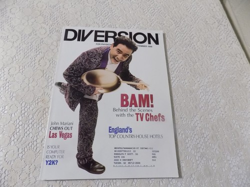 EMERILL LAGASSE COVER DIVERSION MAGAZINE SEPTEMBER 1999 NICE | eBay