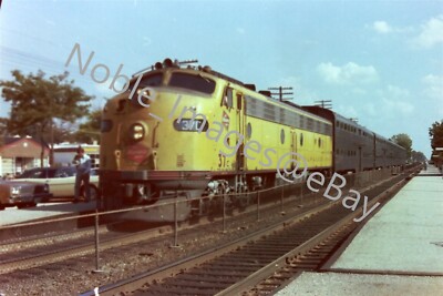 Milwaukee Road 37C E9A Locomotive Chicago Area 1 Color Negative 1970s | eBay
