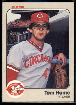 1983 Fleer Tom Hume #593 Cincinnati Reds | eBay