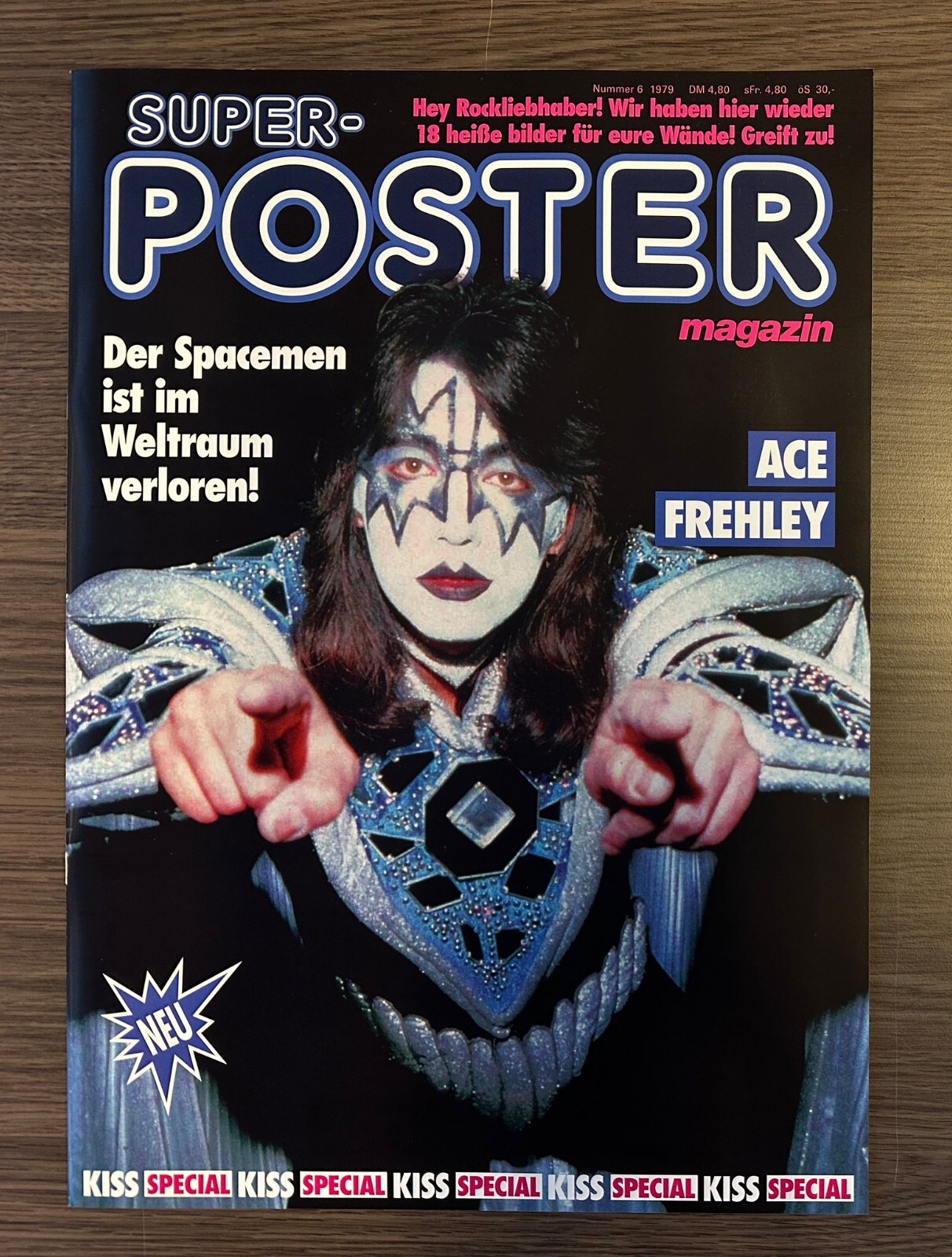 Kiss Poster Magazine Set Of 5 | eBay