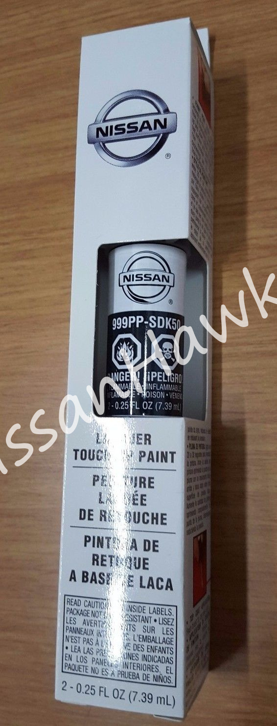 OEM Nissan Touch-Up Paint + Clear Coat "DARK SLATE" Color Code K50 | eBay