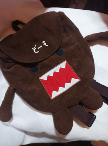Domo Kun 18” Large Adult Size Plush Backpack Adjustable Vintage 1998 ...