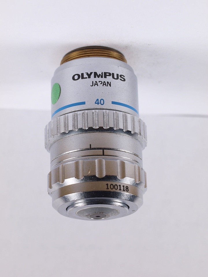 Olympus DPlanAPO 40x UV Dry w/ Correction Collar Microscope Objective ...