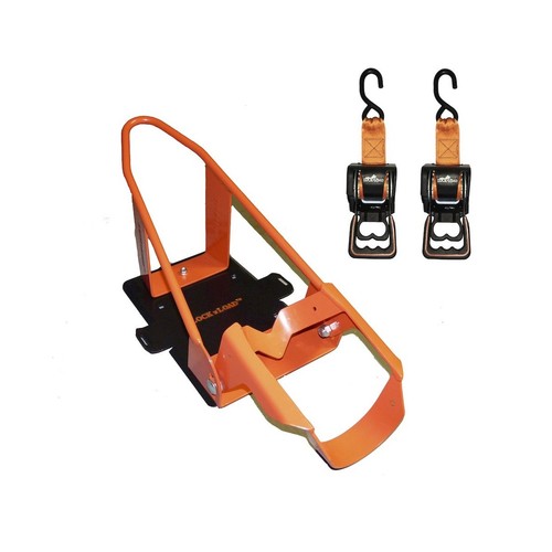 Lock N Load BK1000 Deluxe Motorcycle Wheel Chock with Quick-Release ...