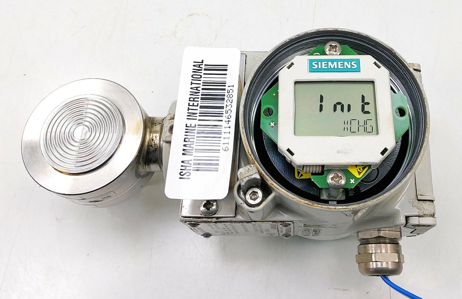 Siemens Sitrans P320 Pressure Transmitter PN160 PTB01ATEX2055 for sale ...