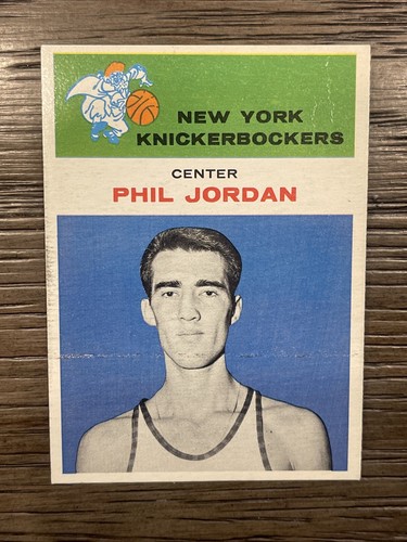 1961-62 Fleer - #24 Phil Jordan (RC) TRIMMED TOP VG #PNCARDS | eBay