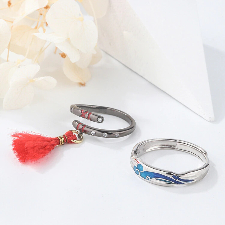 The Untamed Mo Dao Zu Shi Ring Wei Wuxian Lan Wangji Ring Choice ...