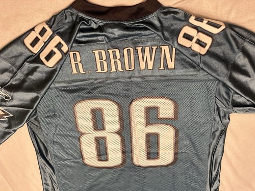 Reebok Philadelphia Eagles Reggie Brown NFL Football Jersey-XL | eBay