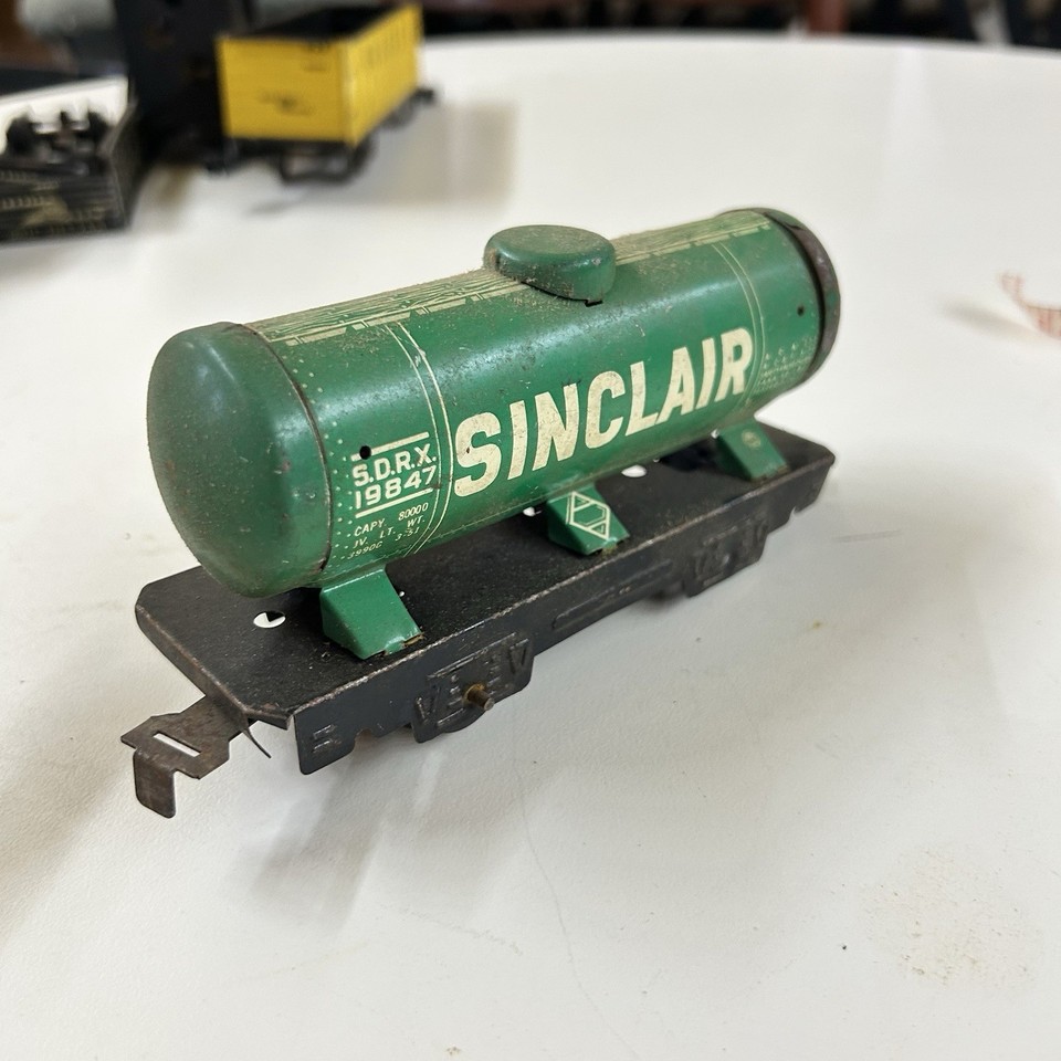 Sinclair Metal Model Train Tank Car | eBay