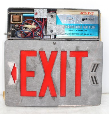 Exit Signs - Vintage Exit Light