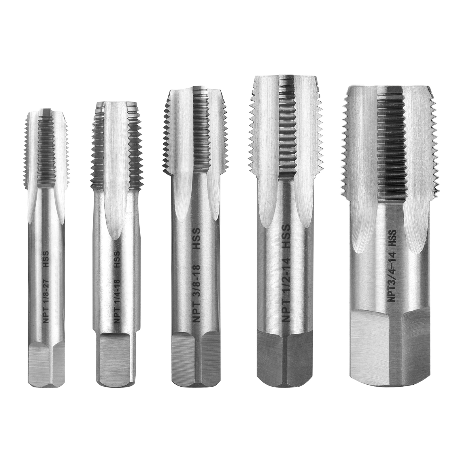 1/8“ 1/4” 3/8" 1/2“ 3/4" NPT Pipe Tap,M2 NPT Tapered Pipe Thread Tap ...