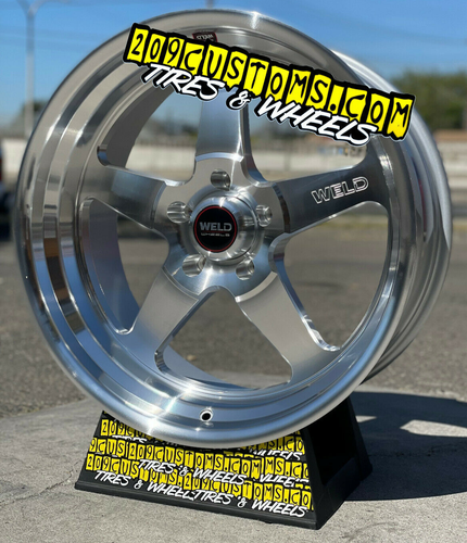 4 20" WELD STREET VENTURA S105 20x8 20x10.5 5X127 C-10 OBS CHEVY 1500 ...