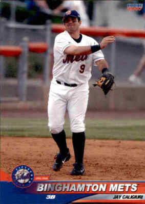 2006 Binghamton Mets Choice #3 Jay Caligiuri Camarillo California ...
