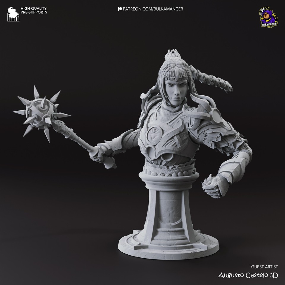 Shadowheart Baldur's Gate 3 Unpainted | Unassembled 3D printed Resin ...